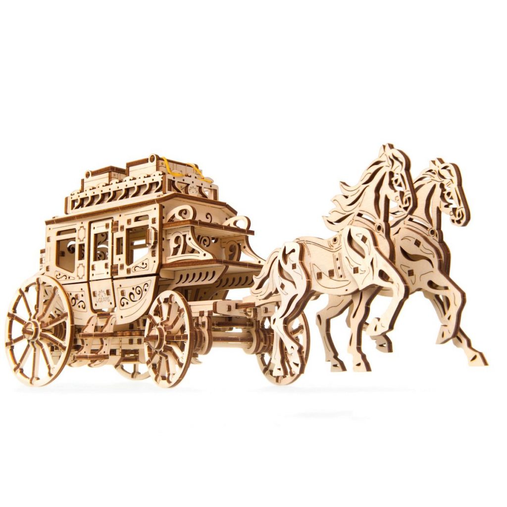 Pistolet Wolf-01 Ugears - Puzzle 3D en bois - UGEARS - MODELS