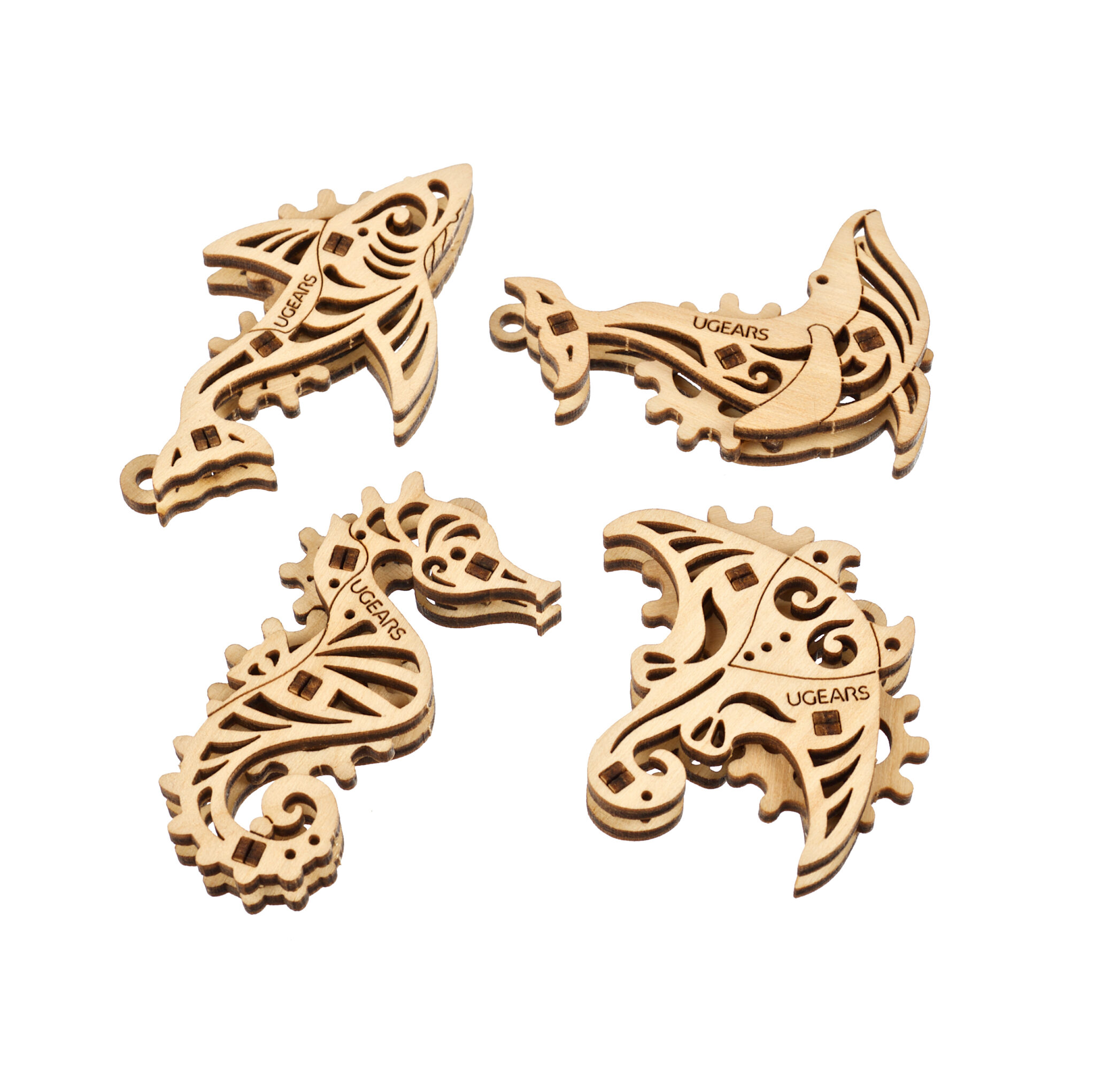 Pistolet Wolf-01 Ugears - Puzzle 3D en bois - UGEARS - MODELS